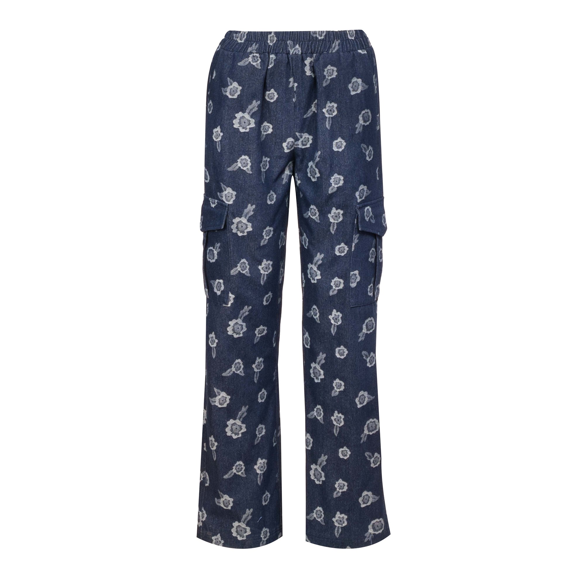 LIBERTÉ - MITTY CARGO PANTS DENIM FLOWER