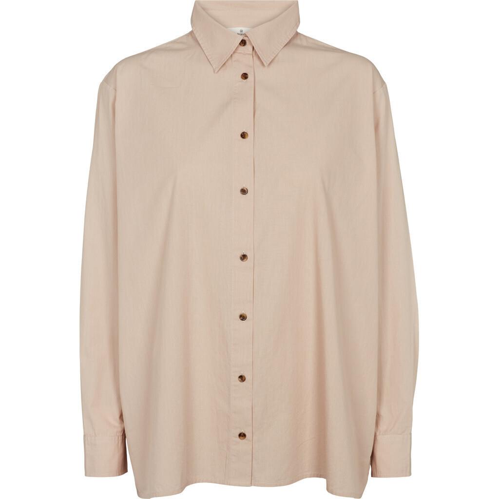 Basic Apparel - Vilde Loose Shirt Moonlight